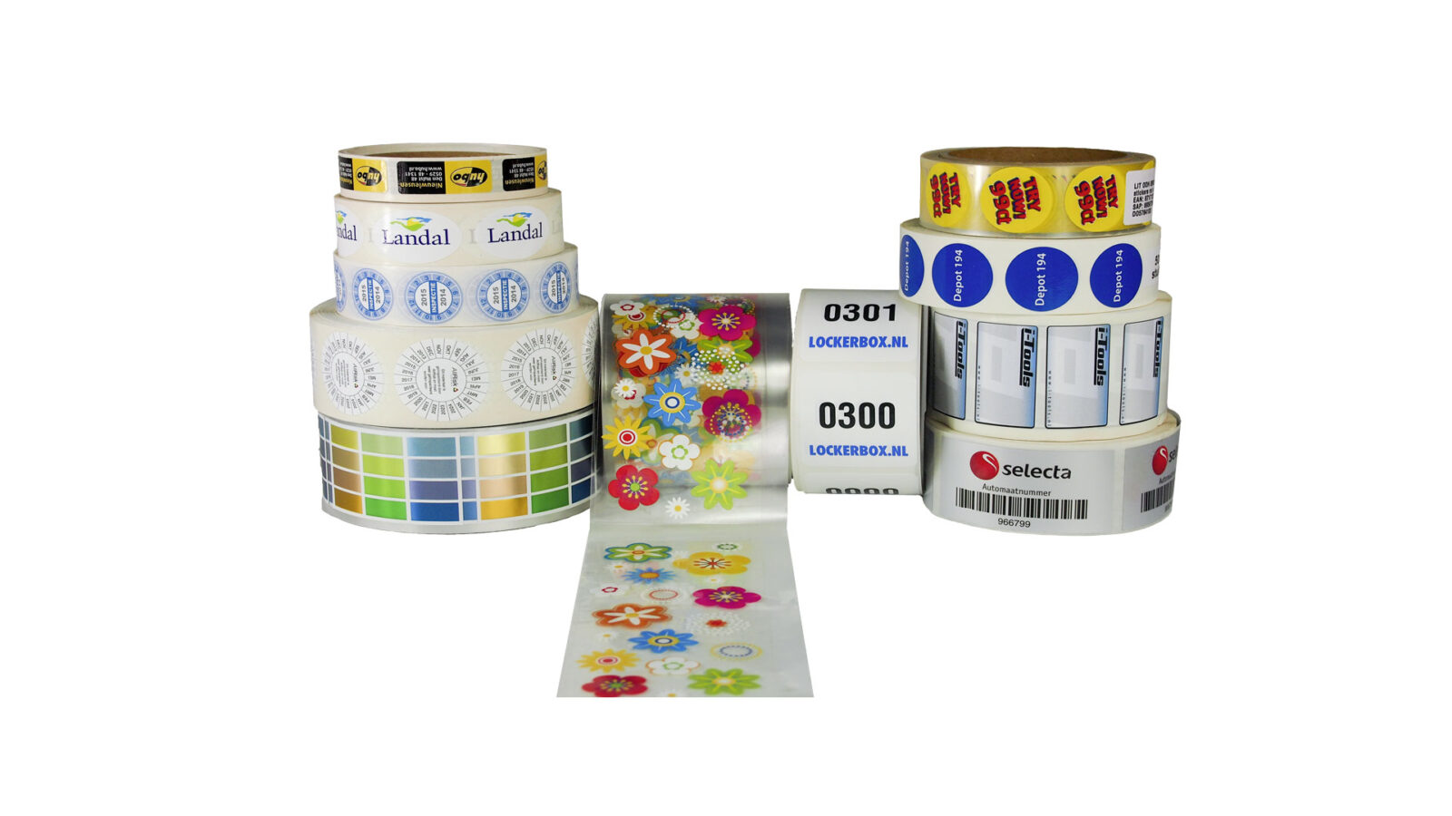 Stickers op rol online bestellen - Stickers.nl - De goedkoopste!