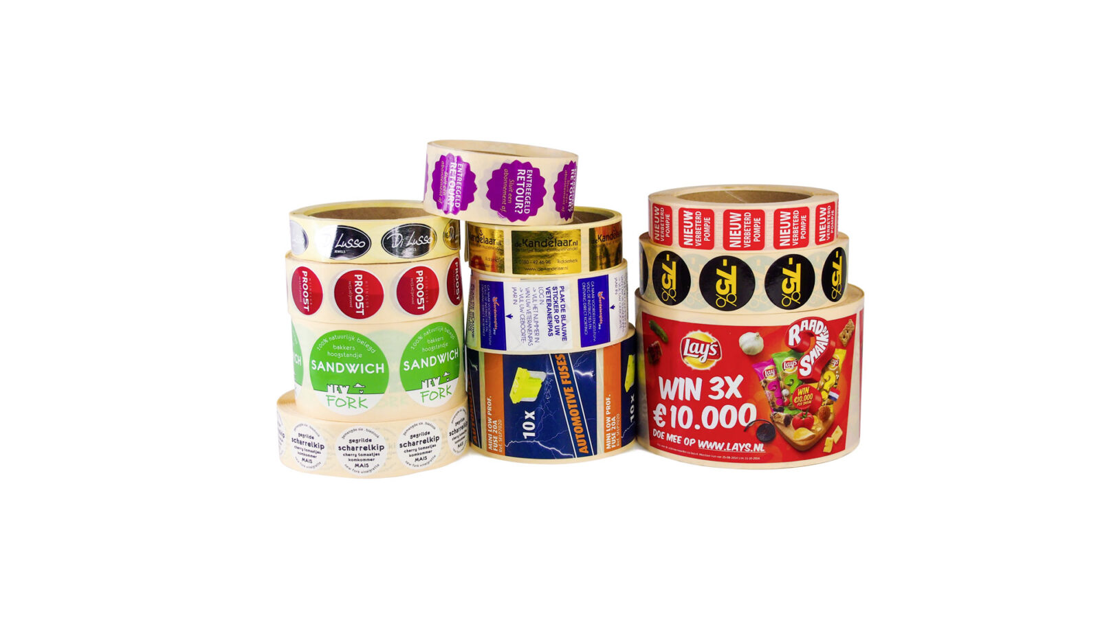 Overzicht van al onze druk technieken - Stickers.nl - Bestel nu!